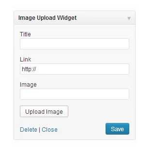WordPress 广告插件推荐 Image Upload Widget - WordPress智库